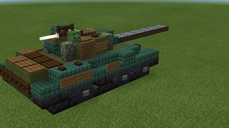 1.5:1 scale T-54-1 (mod.1947) Minecraft Map