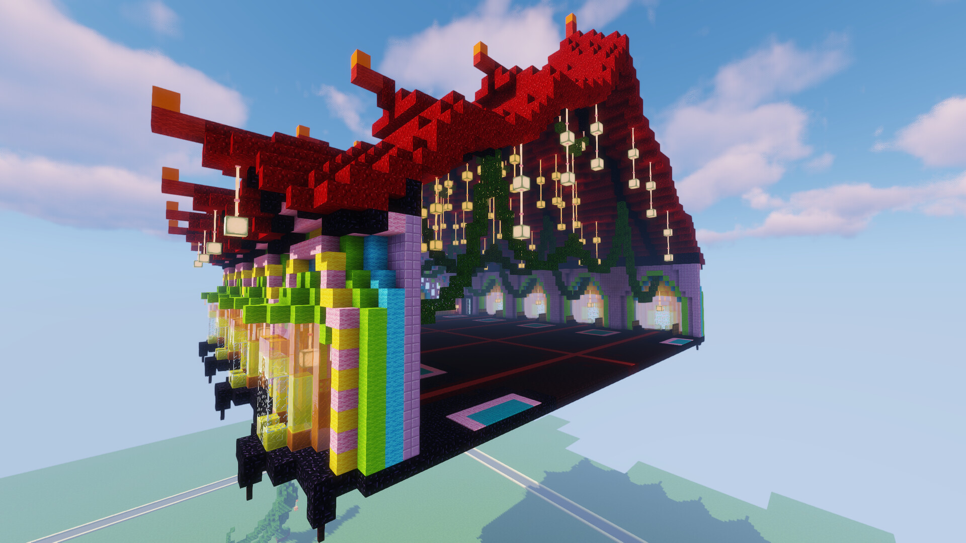 Funtazer’s Cliff Temple timelapse / sculpture download - Minecraft ...