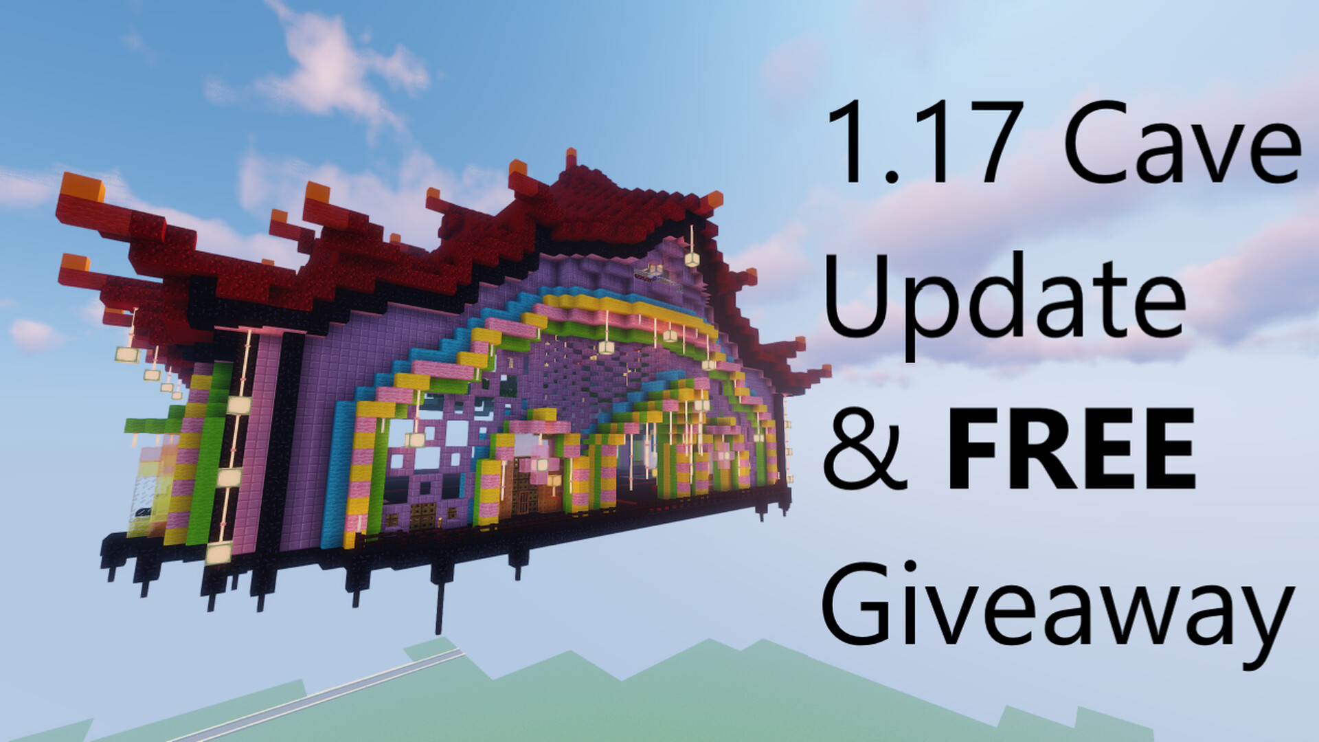 Funtazer’s Cliff Temple timelapse / sculpture download - Minecraft ...