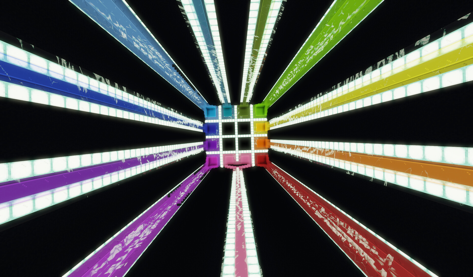 Cyber City Hunt Minecraft Map