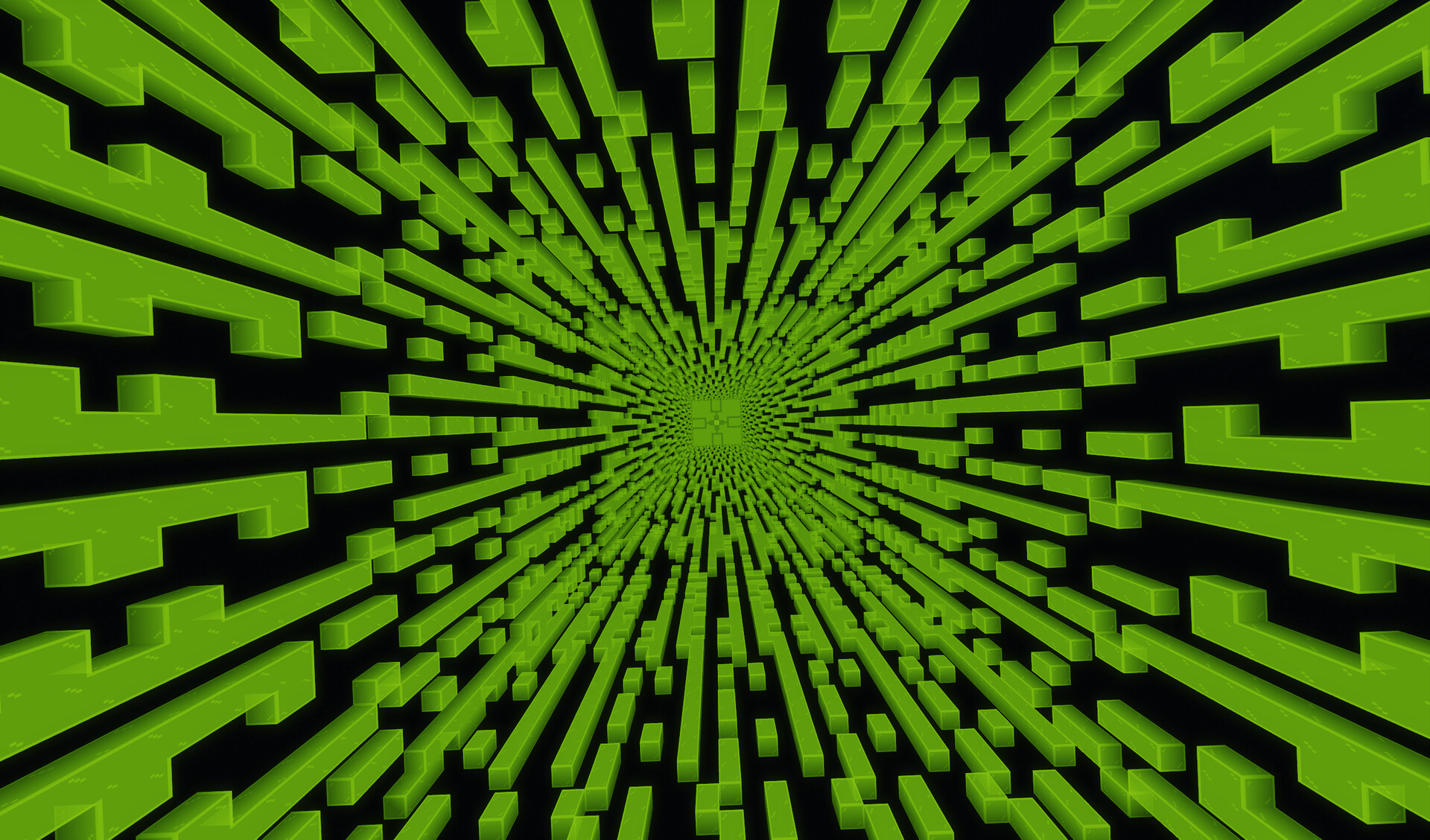 Cyber City Hunt Minecraft Map