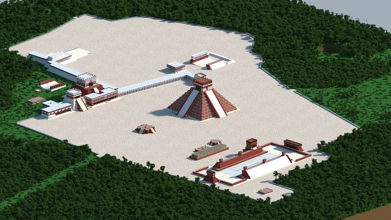 Chichen Itza Minecraft Map