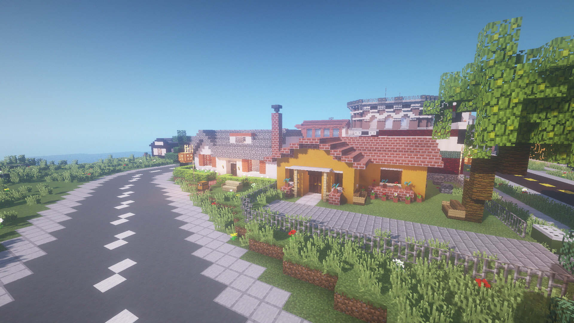 Paleto Bay - rural town from GTA V Minecraft Map