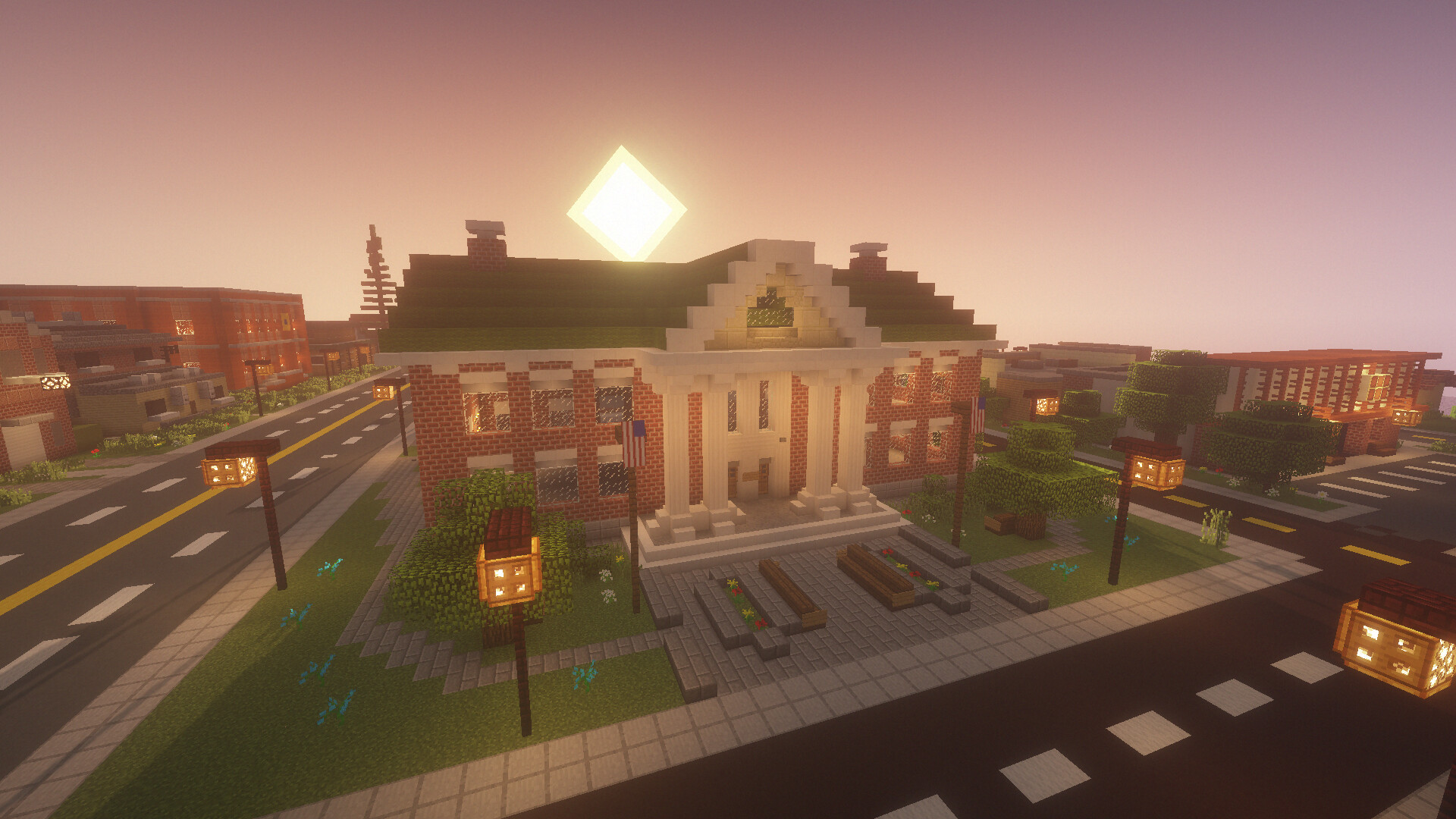 Paleto Bay - rural town from GTA V Minecraft Map