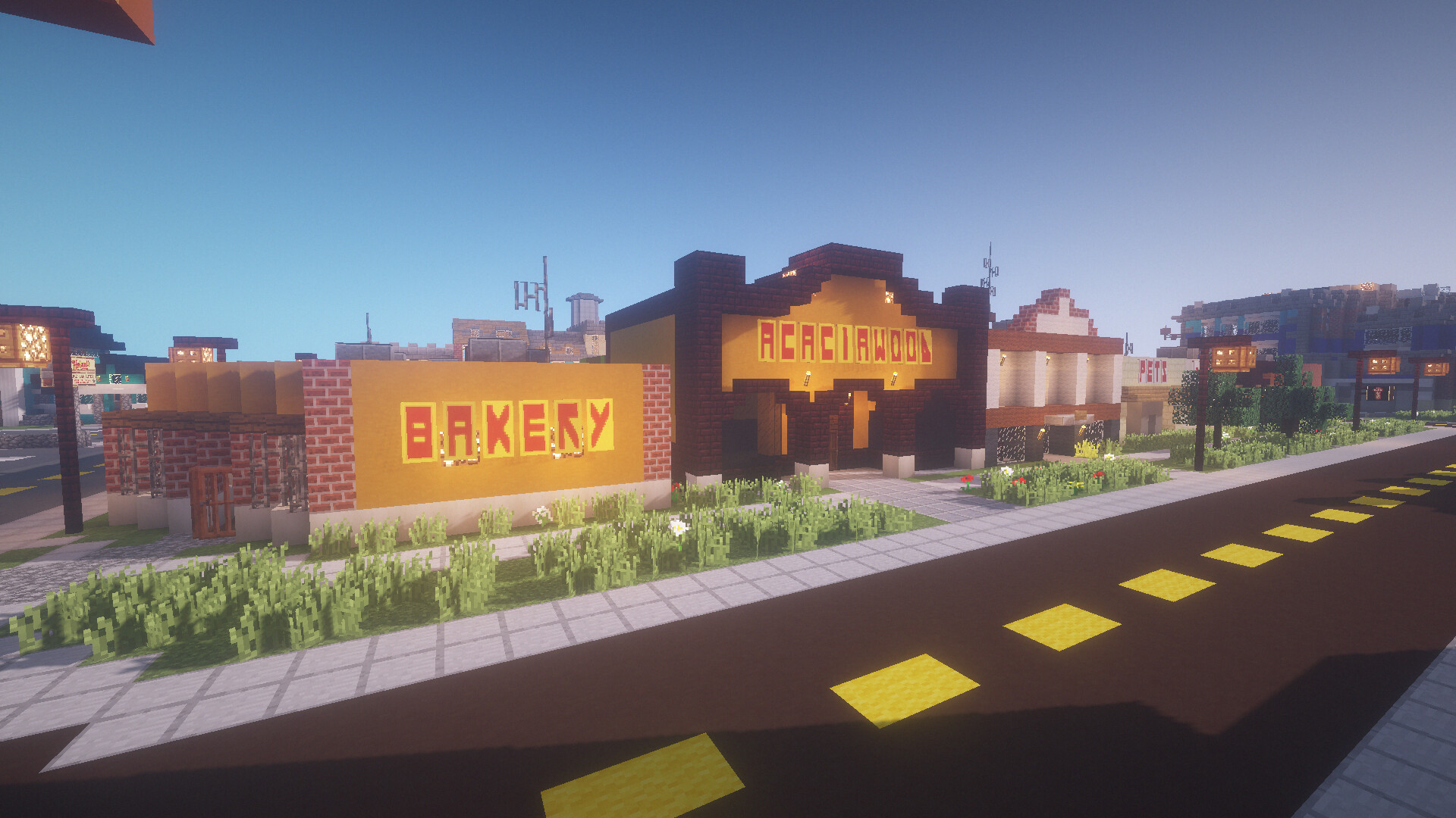 Paleto Bay - rural town from GTA V Minecraft Map