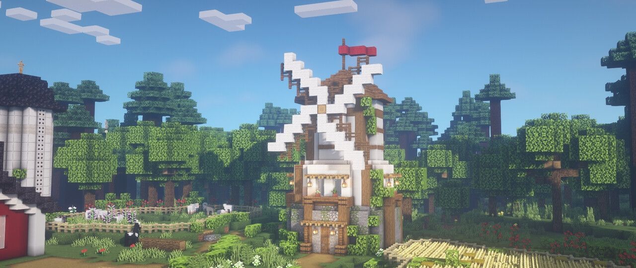 Cute Farm with tutorial Minecraft Map