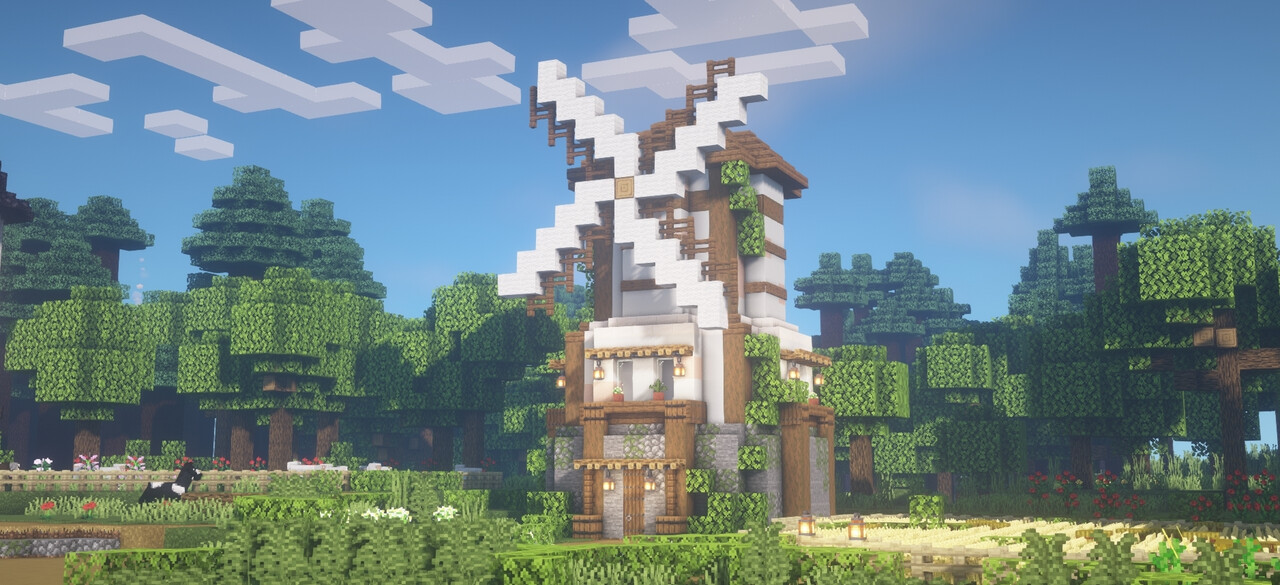 Cute Farm with tutorial Minecraft Map