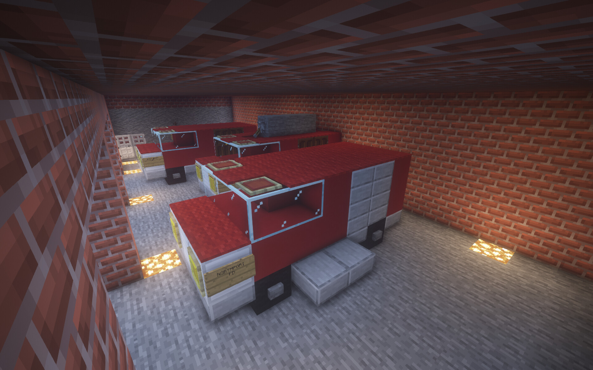 Northport volunteer fire service Minecraft Map