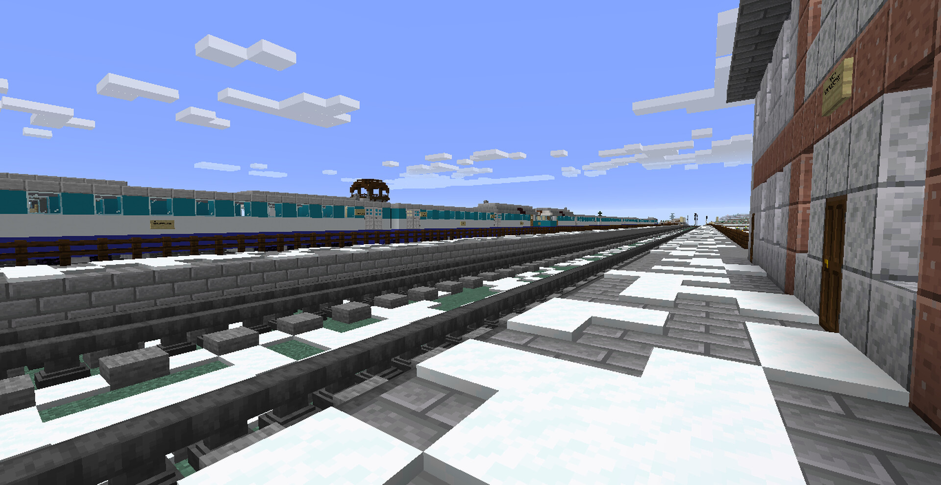 Estonian railways Minecraft Map