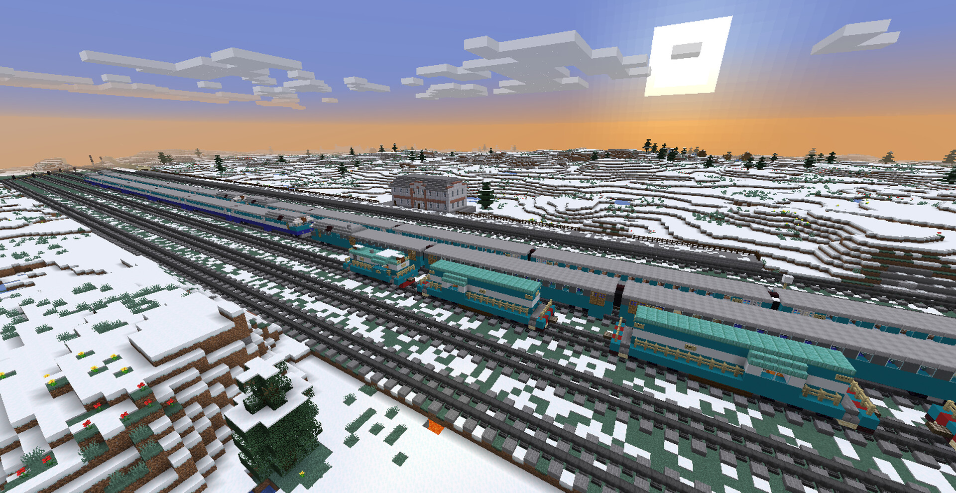 Estonian railways Minecraft Map