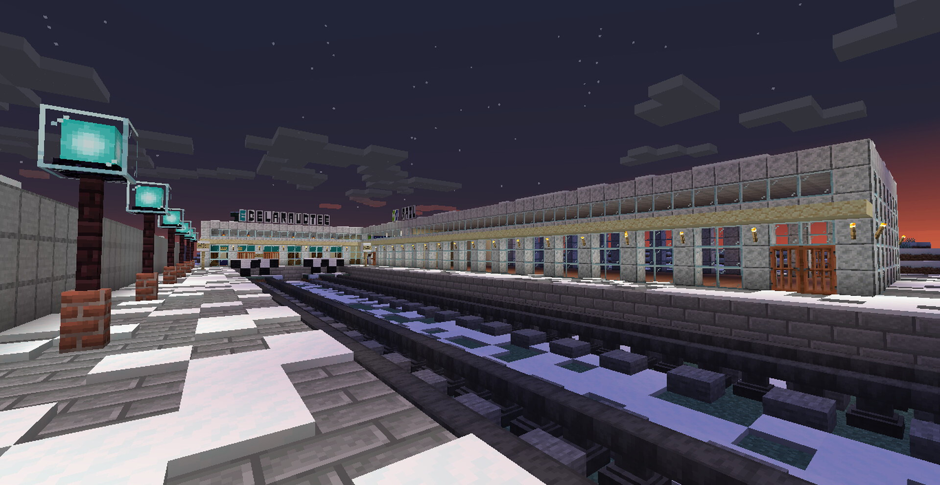 Estonian railways Minecraft Map