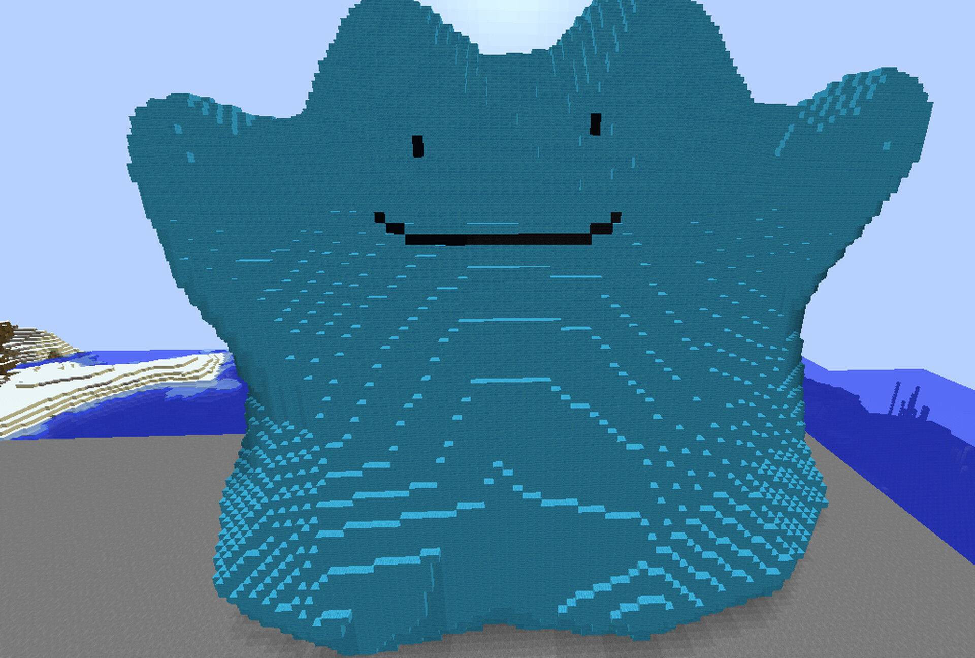 Shiny 3D Ditto Pokemon Structure/Build Free Schematic Download ...