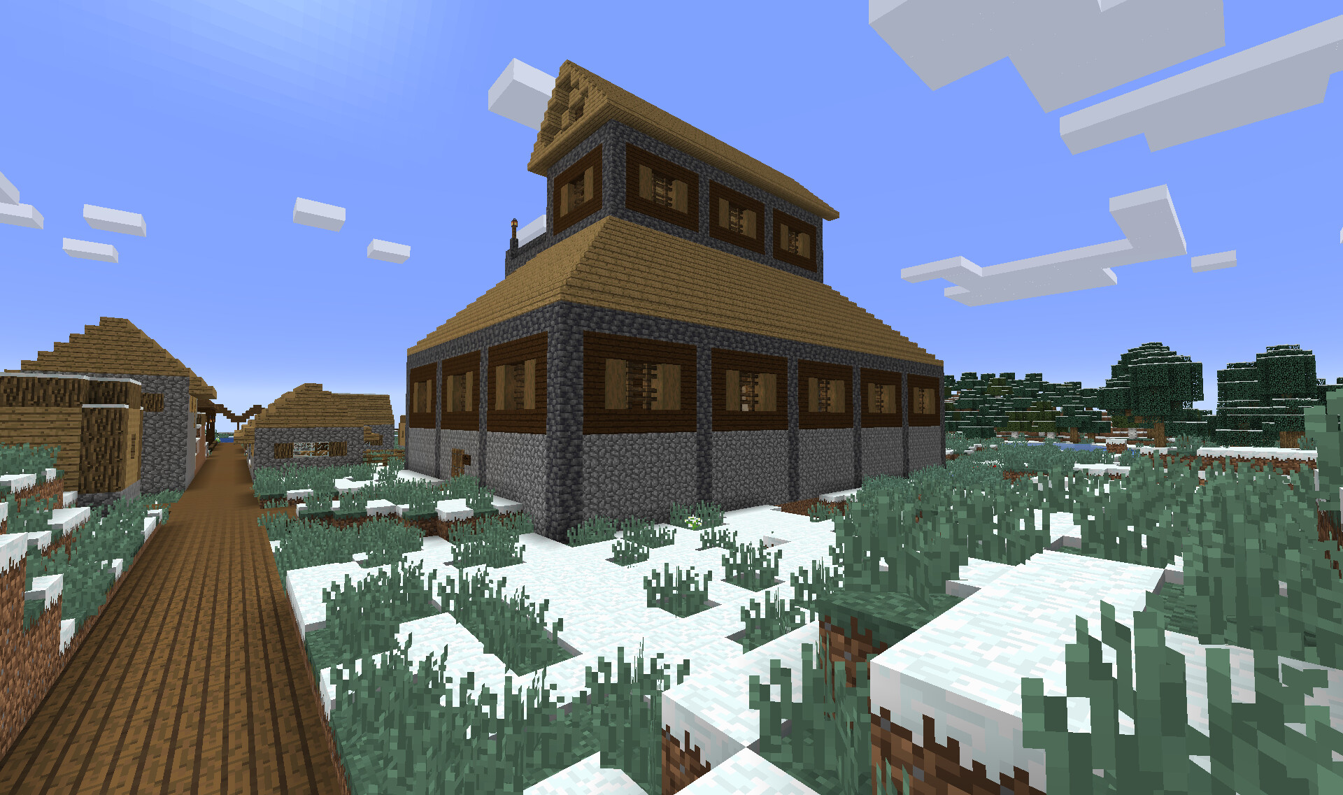 Cottaler Bardenhalle (Bard Hall of Cottal) Minecraft Map