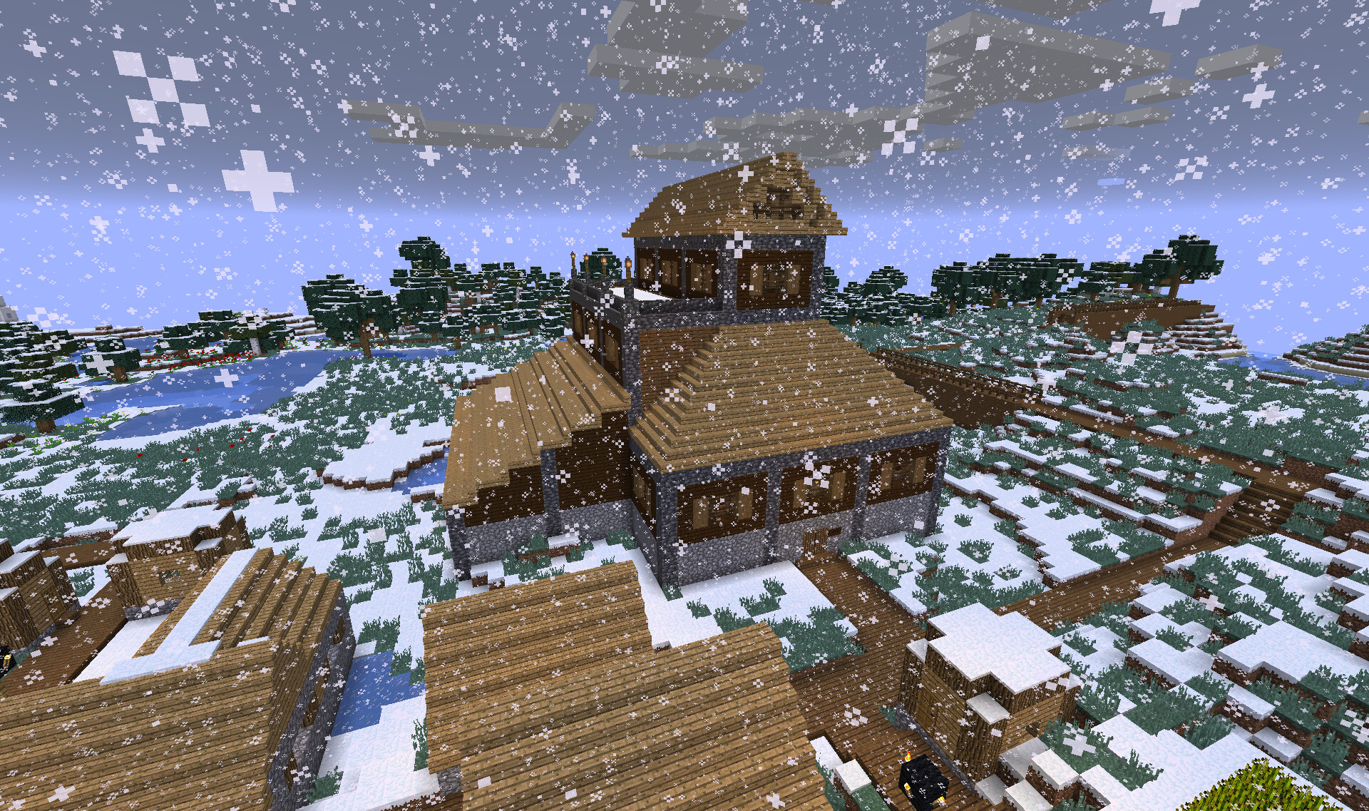 Cottaler Bardenhalle (Bard Hall of Cottal) Minecraft Map