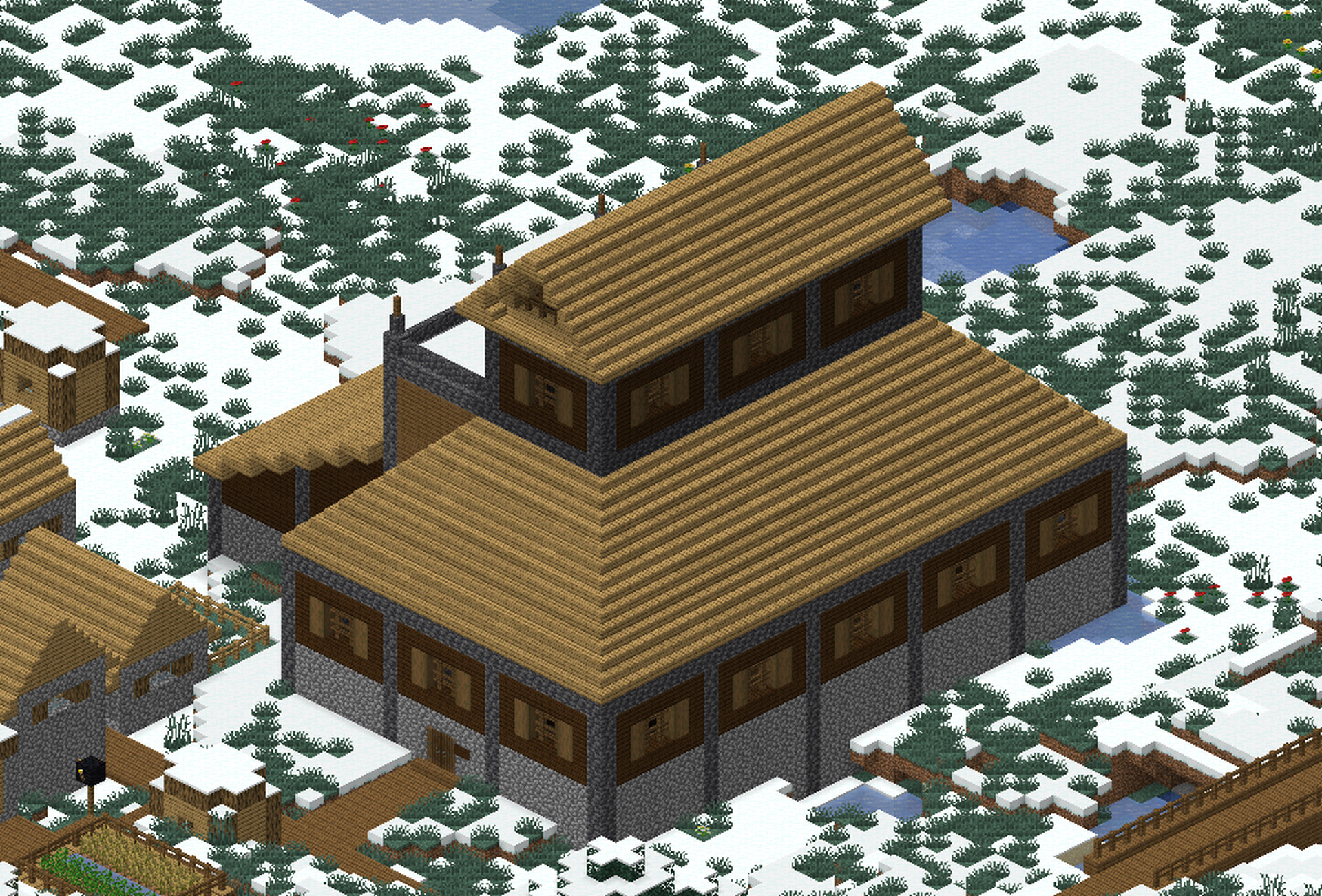 Cottaler Bardenhalle (Bard Hall of Cottal) Minecraft Map