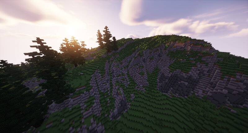 Nordia - Rivenflow Mountain Valley w/ Dense Forest & Creeks (1000x1000 ...