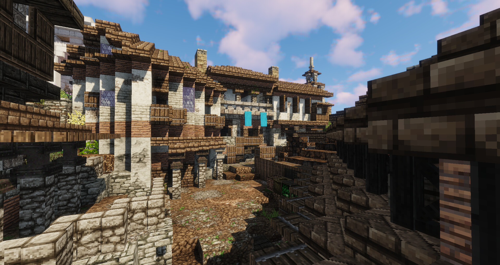 Mystria [mediterranean coastal town] Minecraft Map