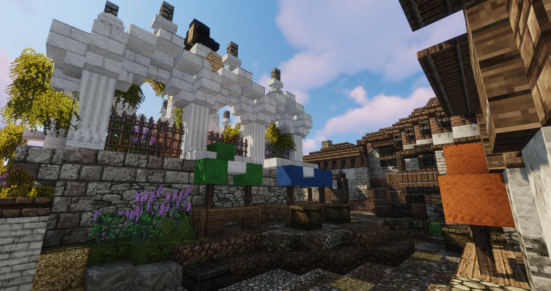 Mystria [mediterranean coastal town] Minecraft Map