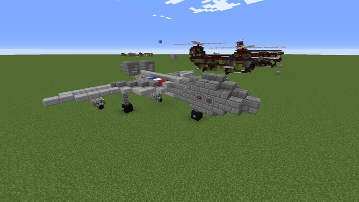 Army/Military Aircrafts schematic Minecraft Map