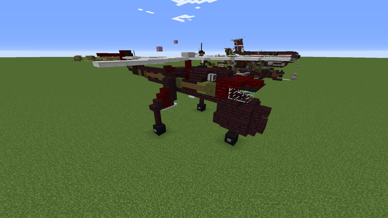 Army/Military Aircrafts schematic Minecraft Map