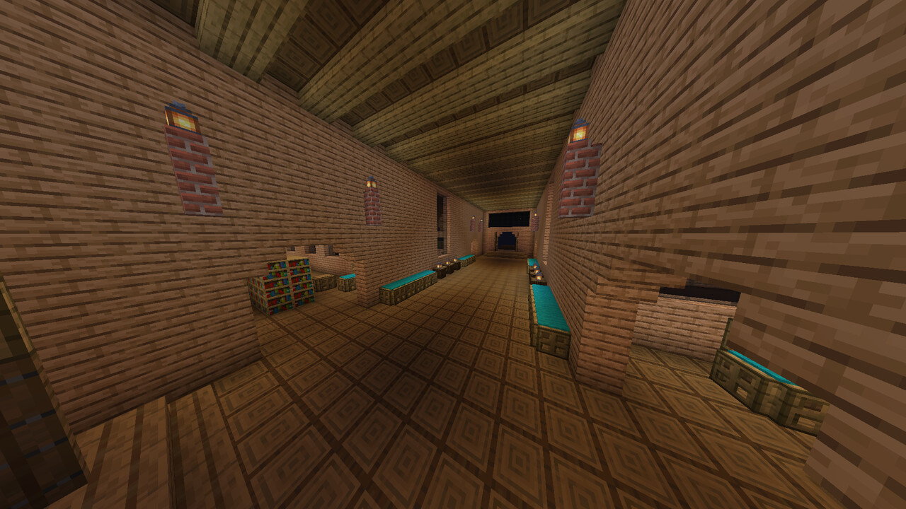 Wooden Library Minecraft Map