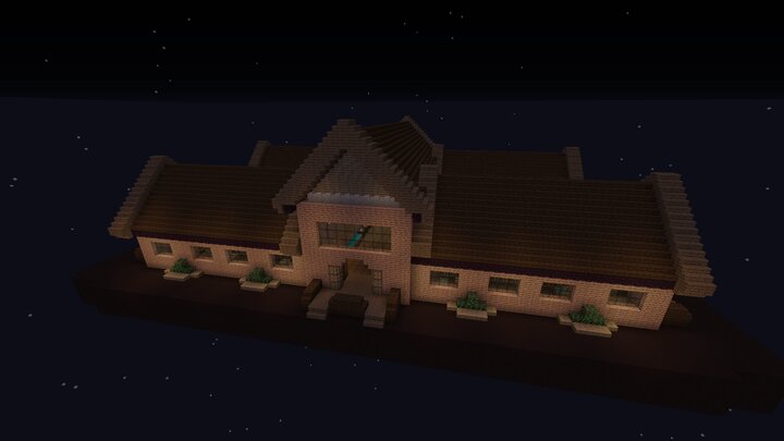 Wooden Library Minecraft Map