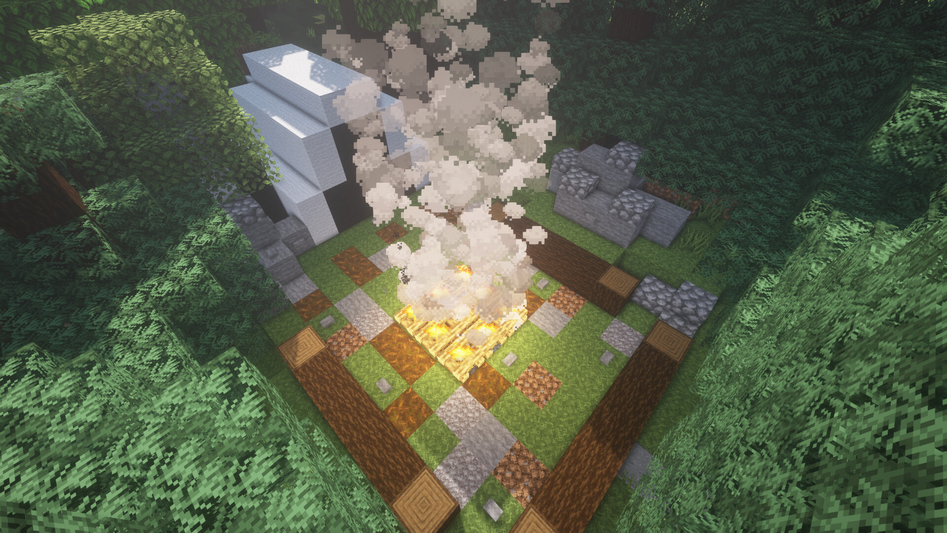 The Cozy Little Camp Adventure Minecraft Map