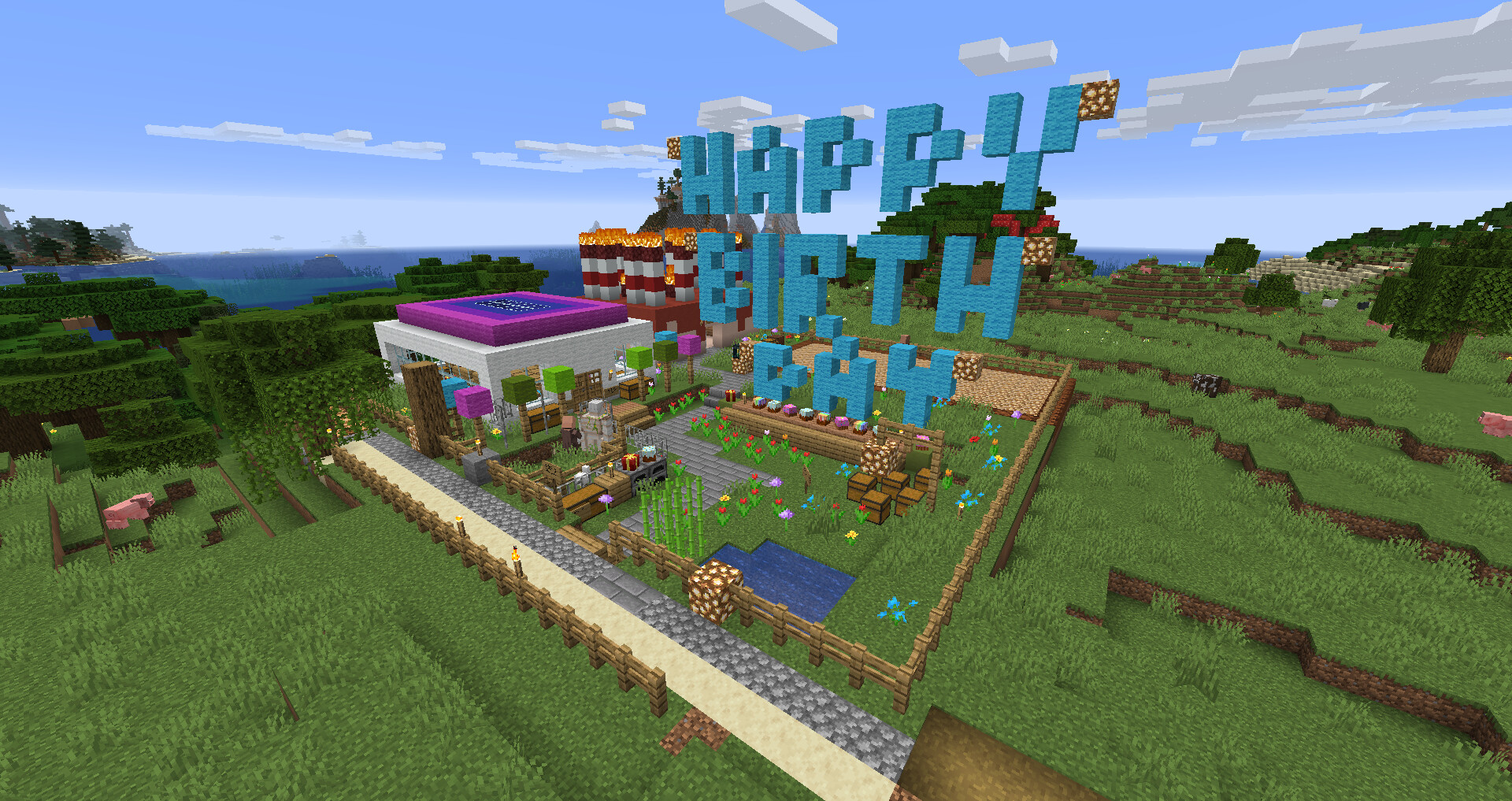 Birthday Party! Minecraft Map