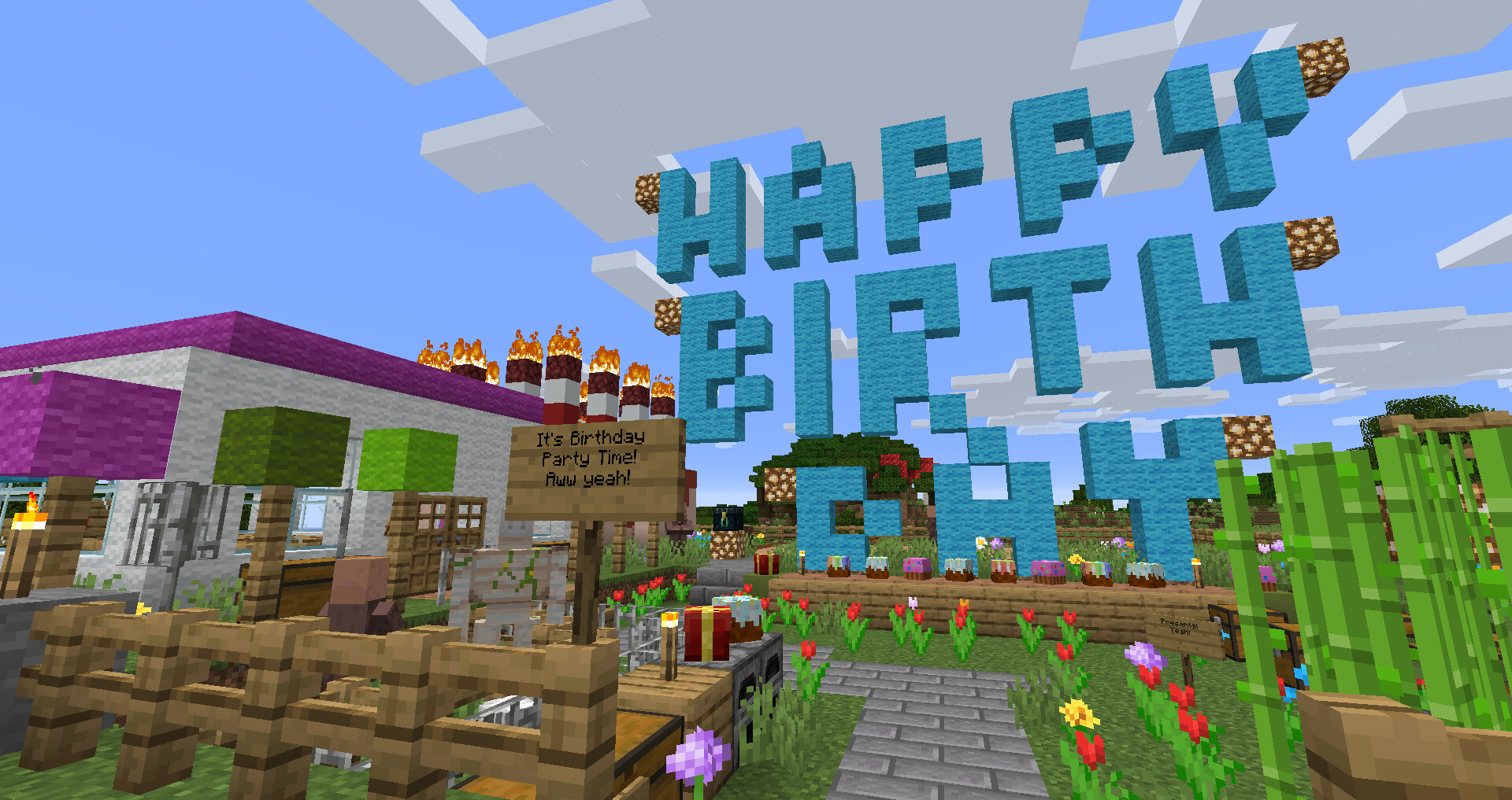 Birthday Party! Minecraft Map