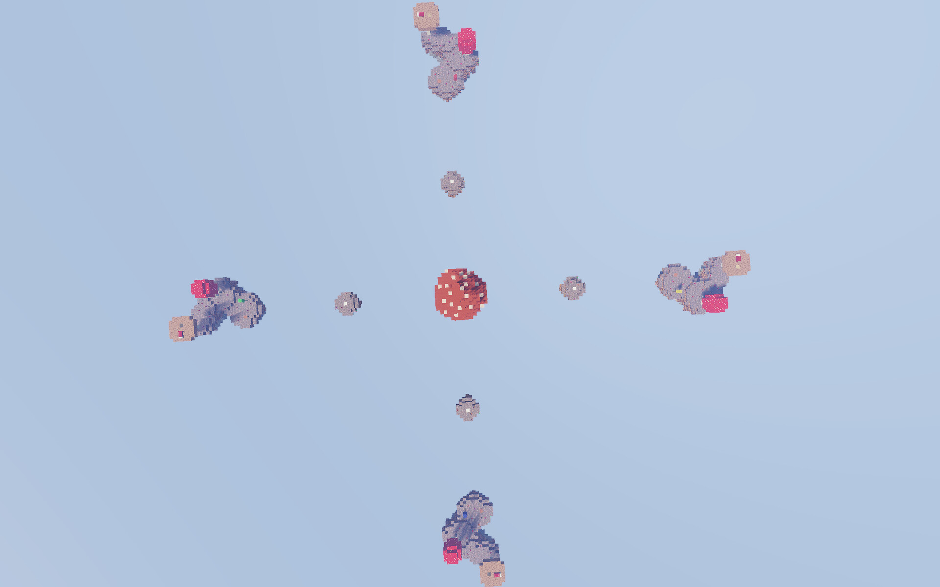 BedWars Map Mushroom Minecraft Map