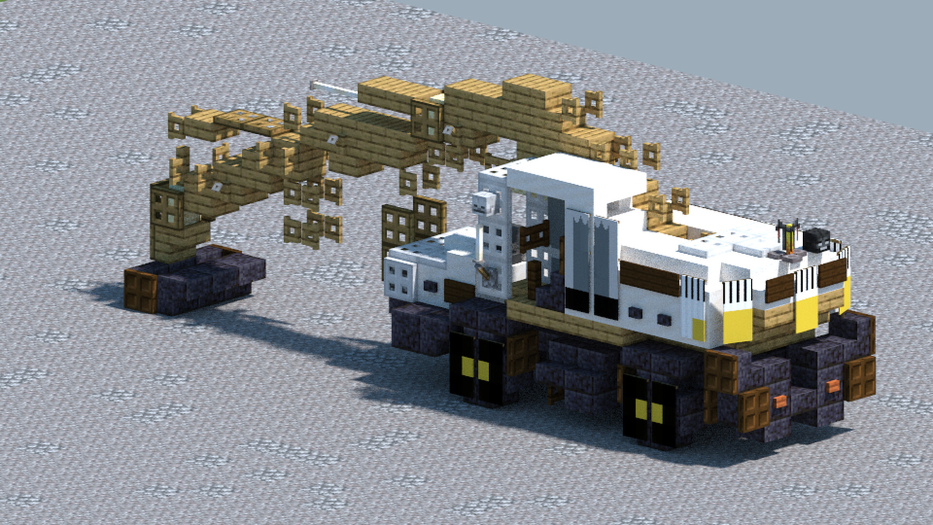 Case, Drott Cruz-Air 40, Wheeled Excavator. [With Download] Minecraft Map
