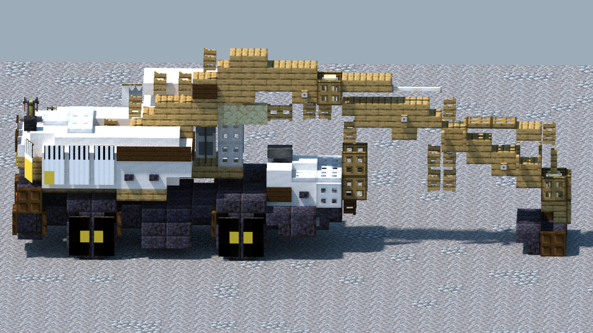 Case, Drott Cruz-Air 40, Wheeled Excavator. [With Download] Minecraft Map