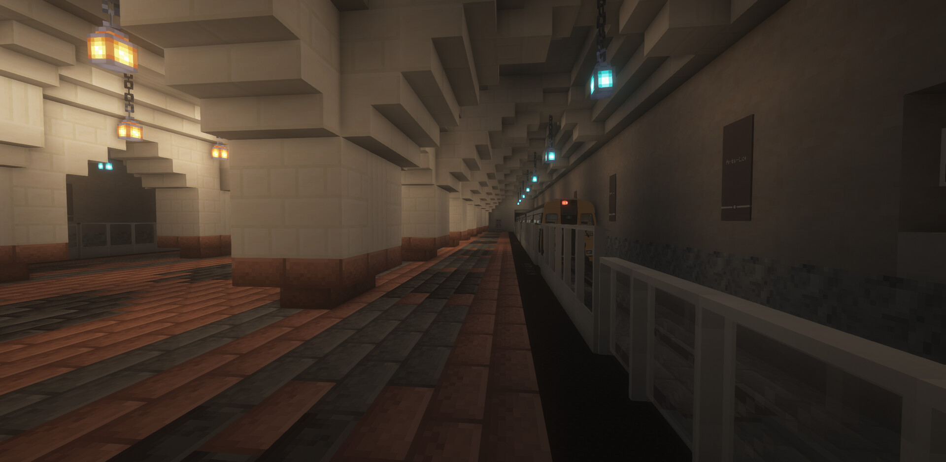 Aeterna Metro Network - Powered by MTR Mod Minecraft Map