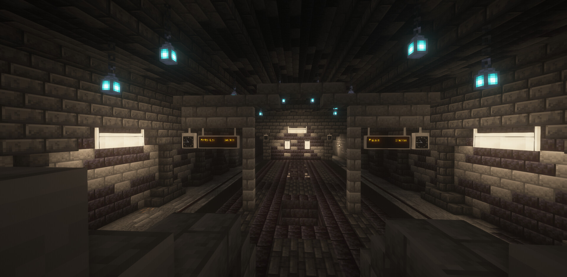 Aeterna Metro Network - Powered by MTR Mod Minecraft Map