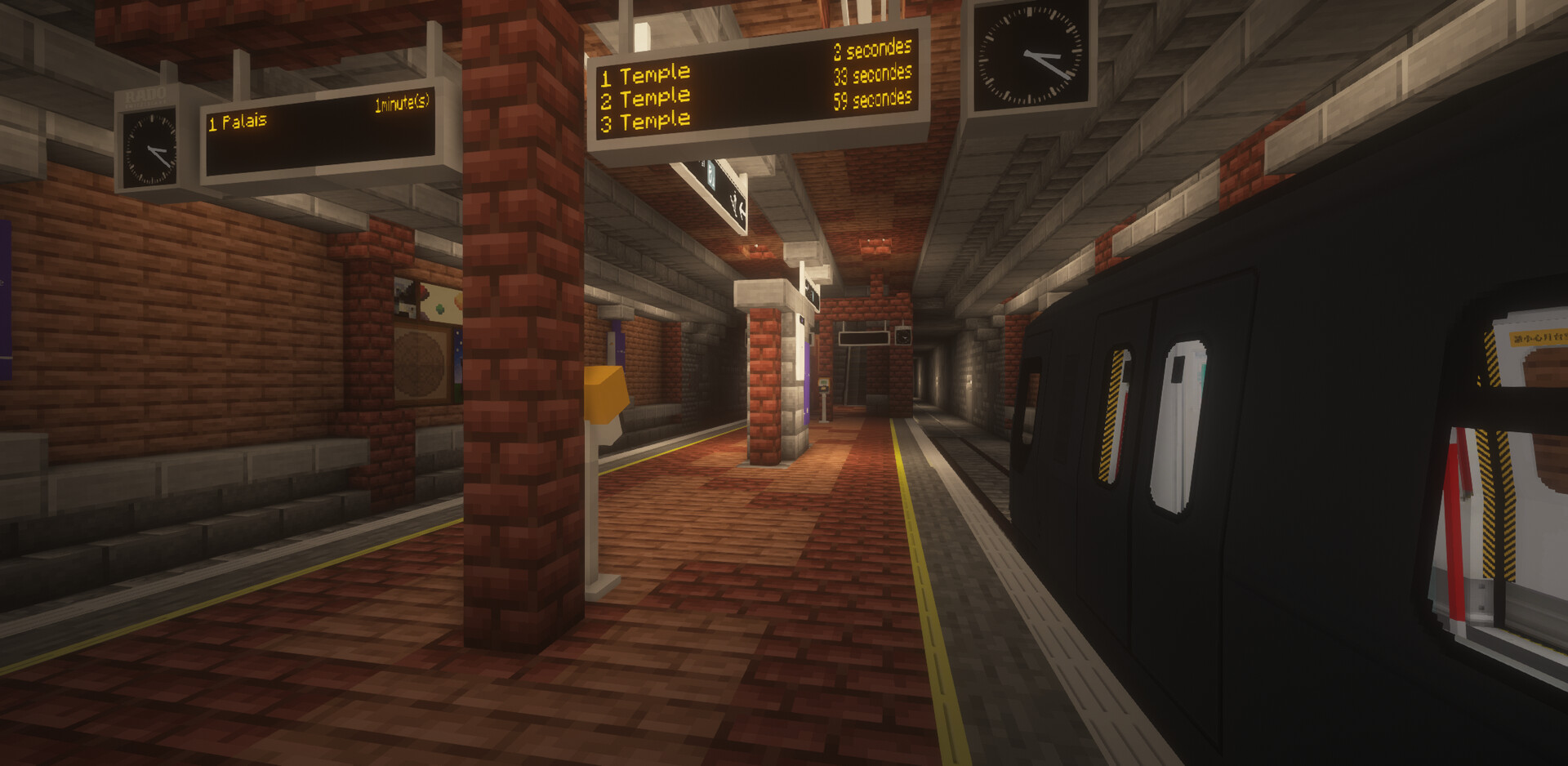Aeterna Metro Network - Powered by MTR Mod Minecraft Map