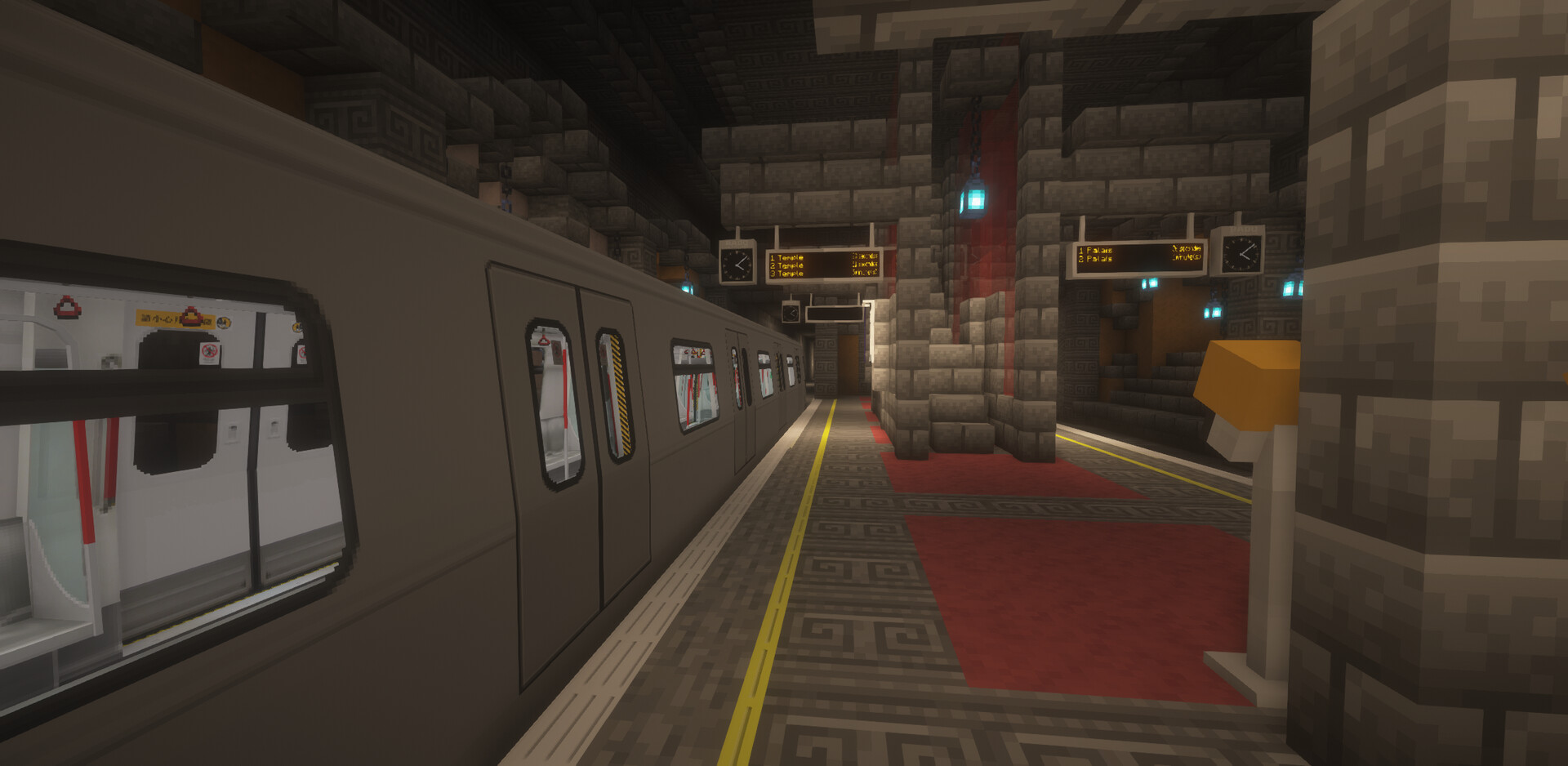 Aeterna Metro Network - Powered by MTR Mod Minecraft Map