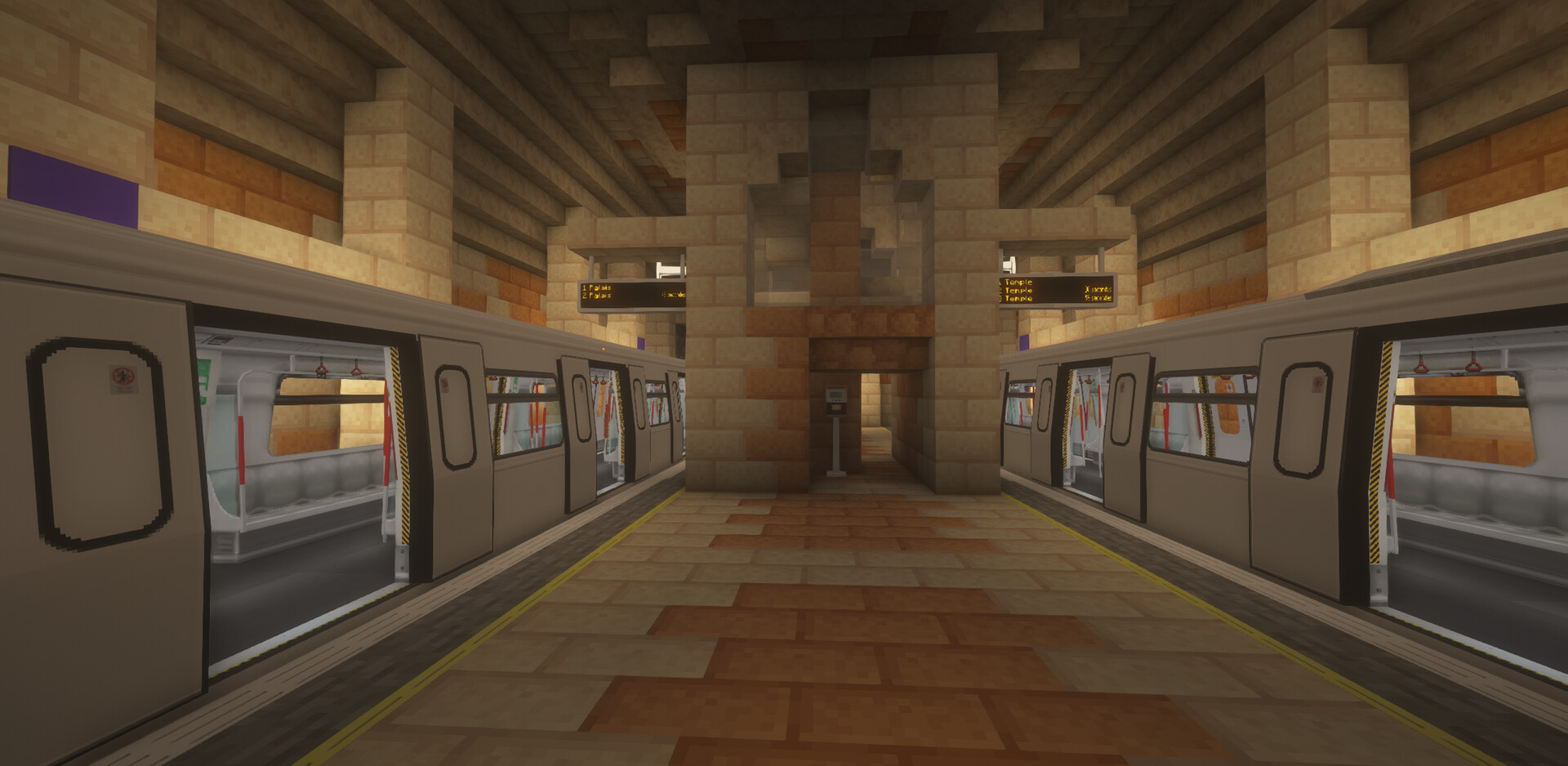 Aeterna Metro Network - Powered by MTR Mod Minecraft Map