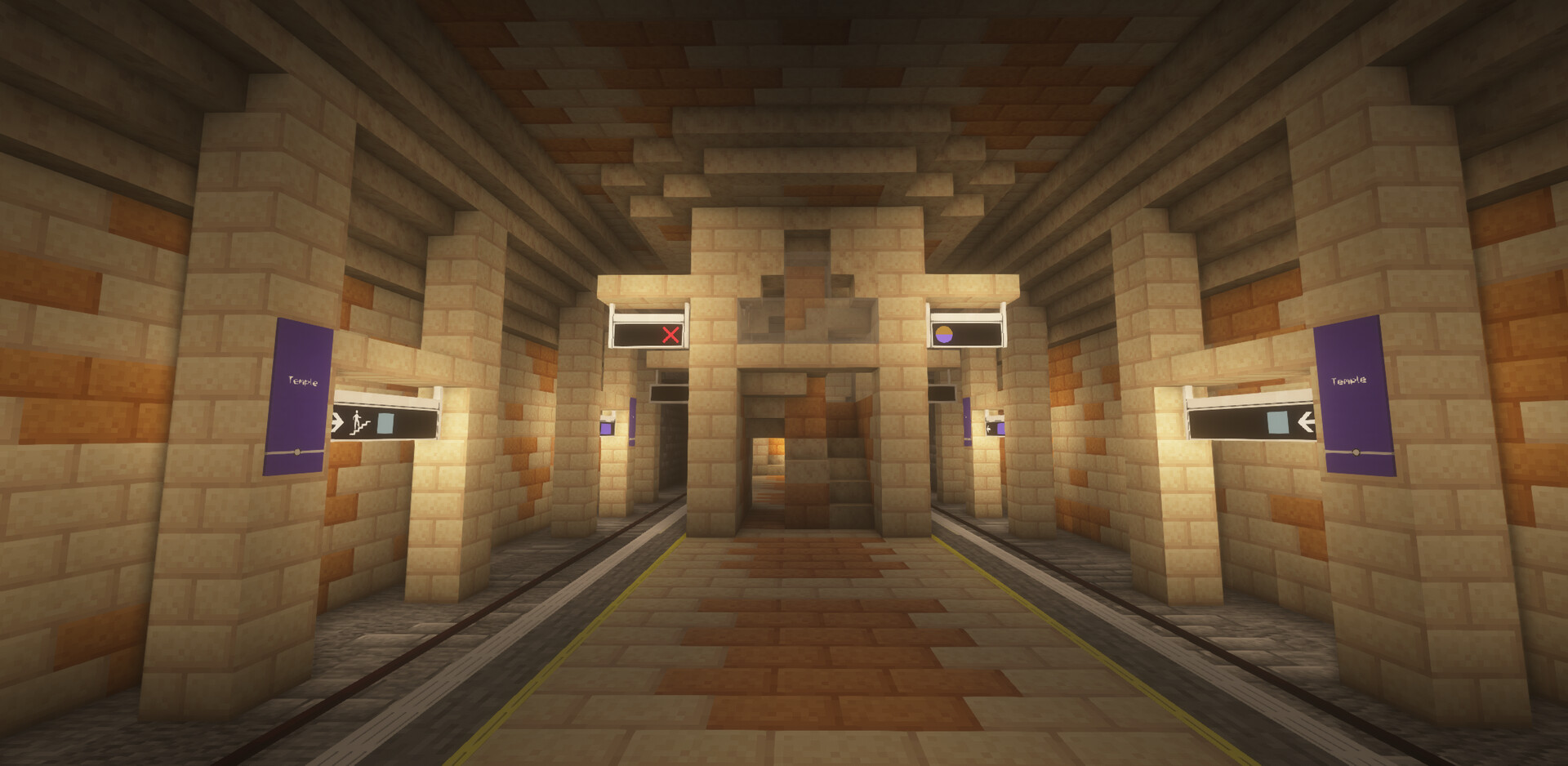 Aeterna Metro Network - Powered by MTR Mod Minecraft Map