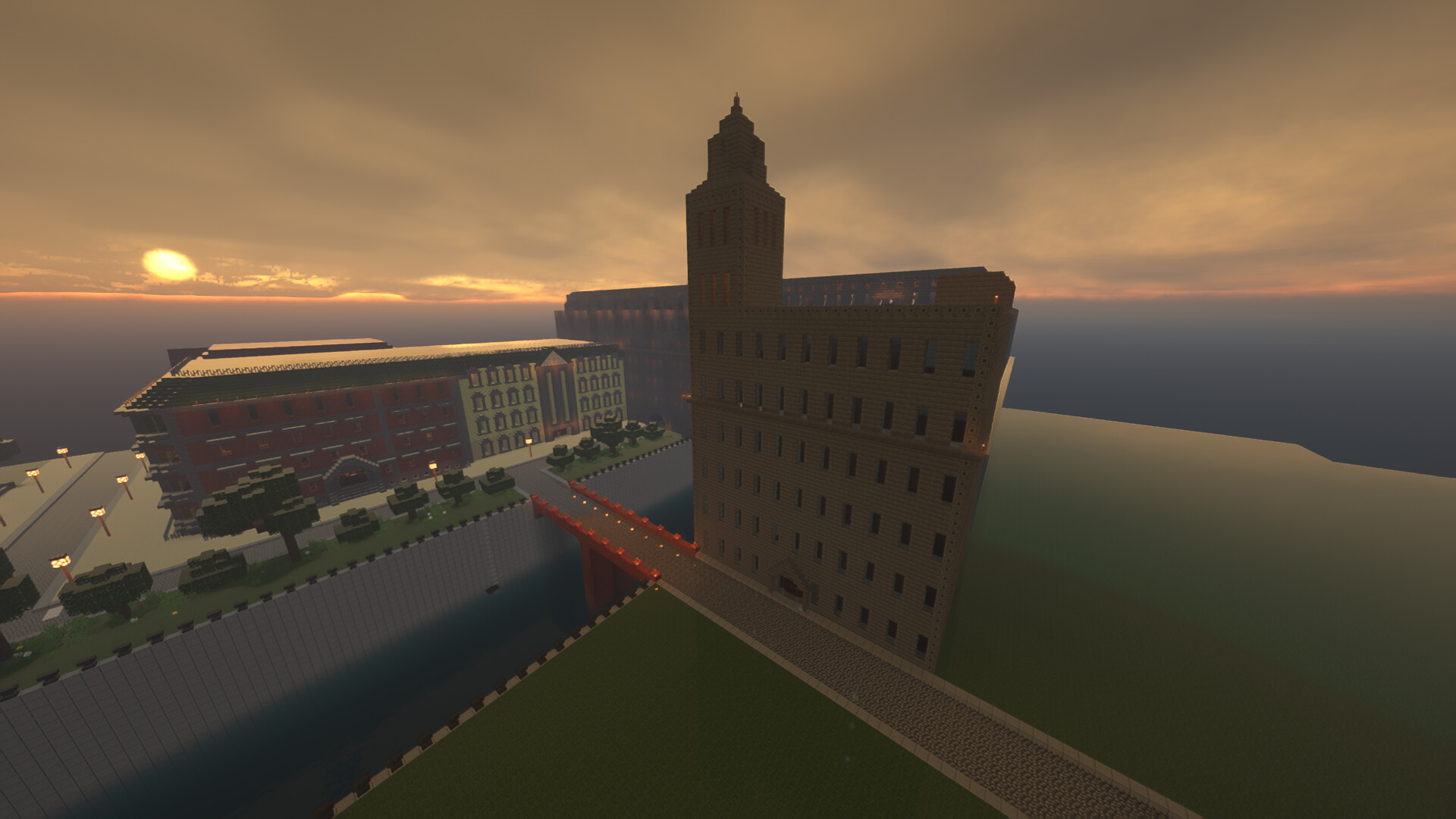 Leisnig City - German/European-inspired City Project Minecraft Map