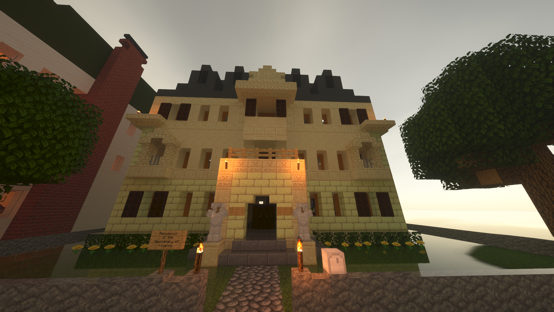 Leisnig City - German/European-inspired City Project Minecraft Map