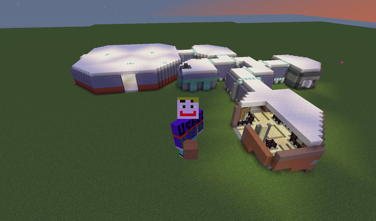 Among us The Skeld Minecraft Map