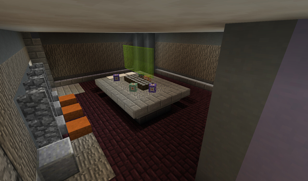 Among us The Skeld Minecraft Map