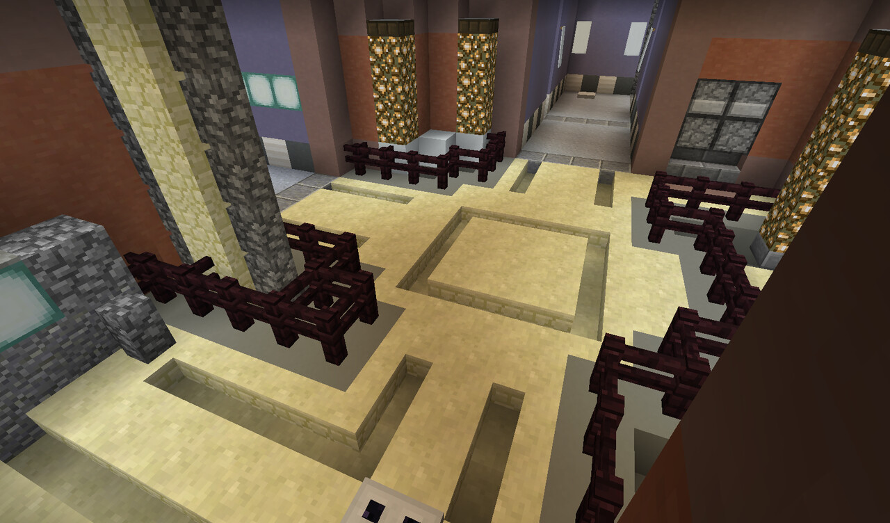 Among us The Skeld Minecraft Map