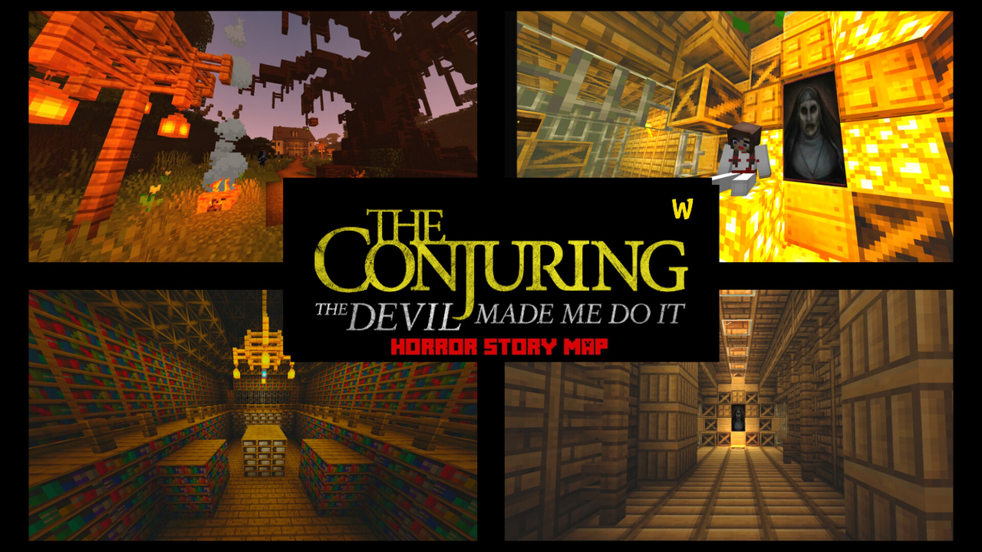 The Conjuring: Expedient Warren (HORROR STORY) Minecraft Map