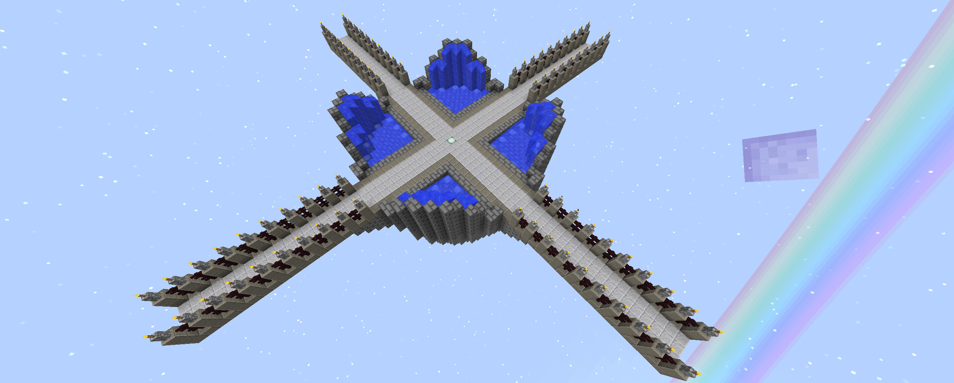 Hub SkyBlock Schematic 1.12.2 Minecraft Map