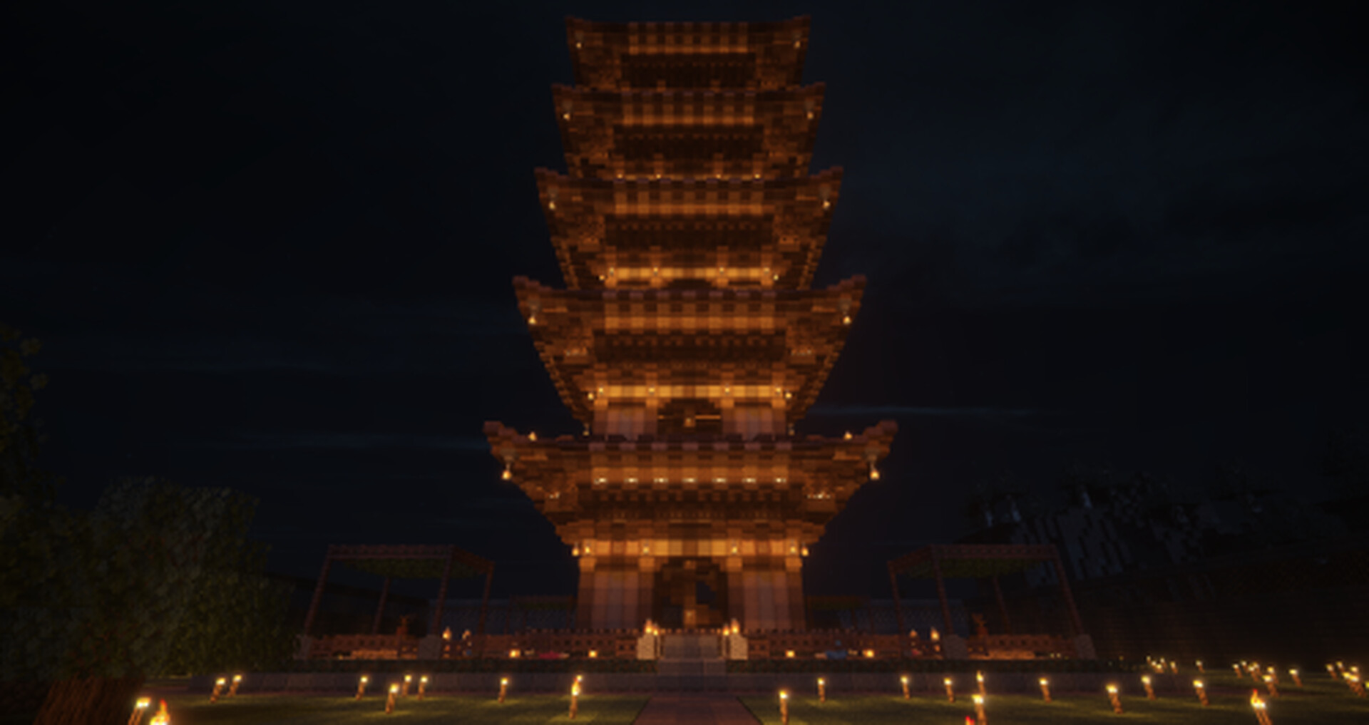 Japanese Temple Minecraft Map