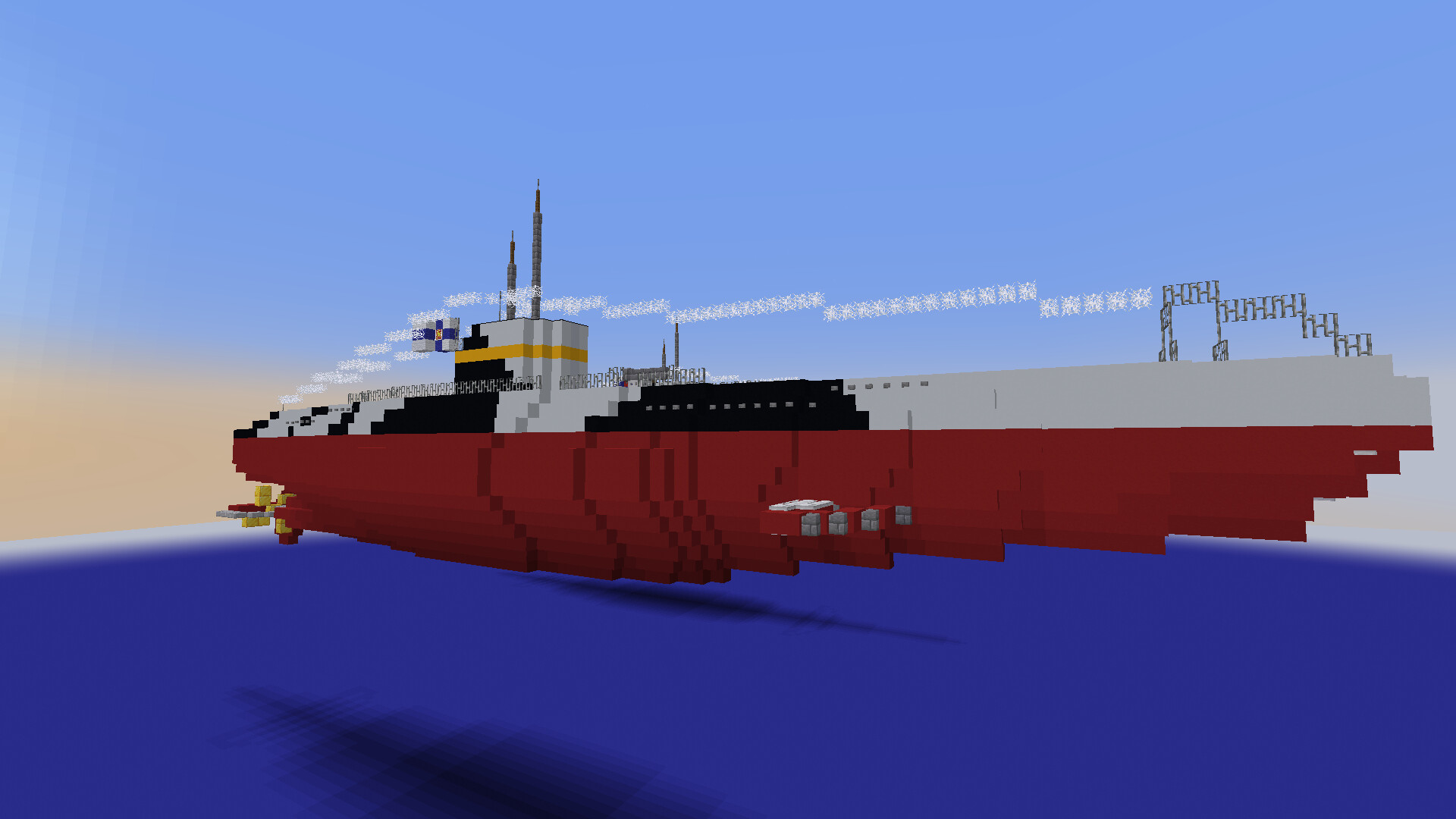 Finnish Vesikko-Class Submarine 2:1 Minecraft Map