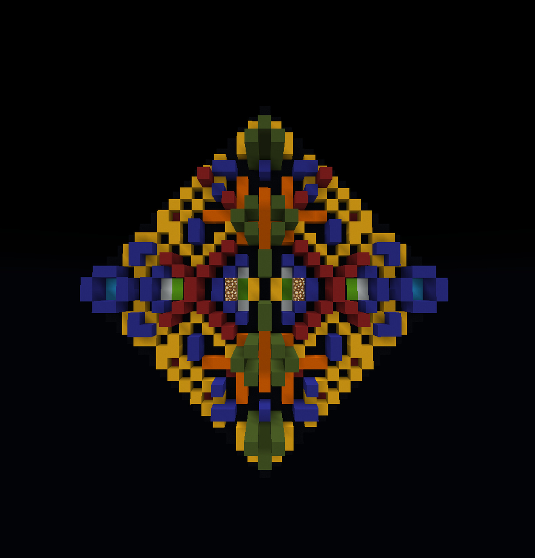 Random PixelArt Minecraft Map