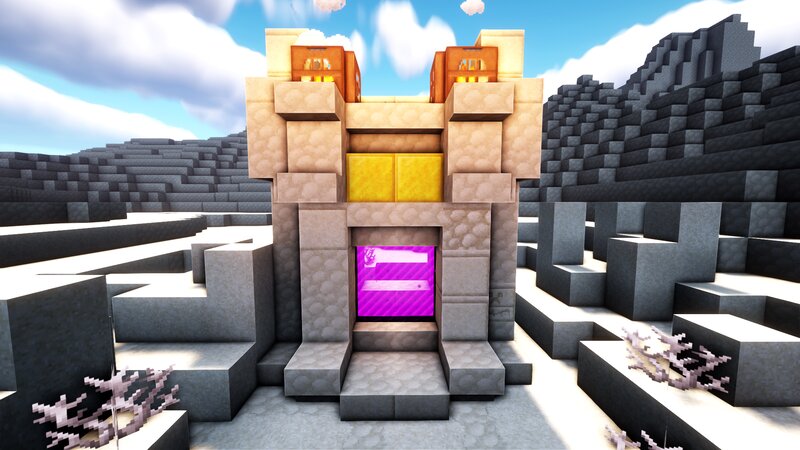 Nether Portal Designs | Desert | Modern | Wooden 1.17.1 Minecraft Map