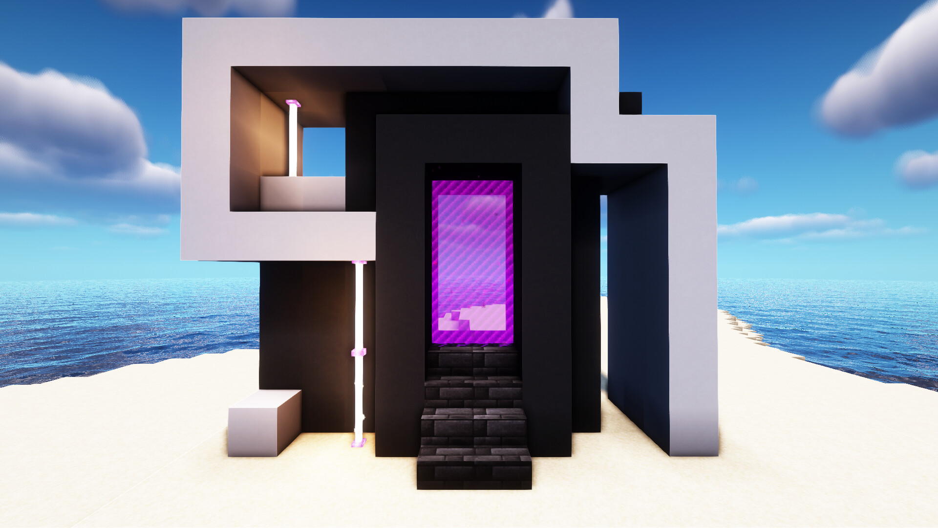 Nether Portal Designs | Desert | Modern | Wooden 1.17.1 Minecraft Map